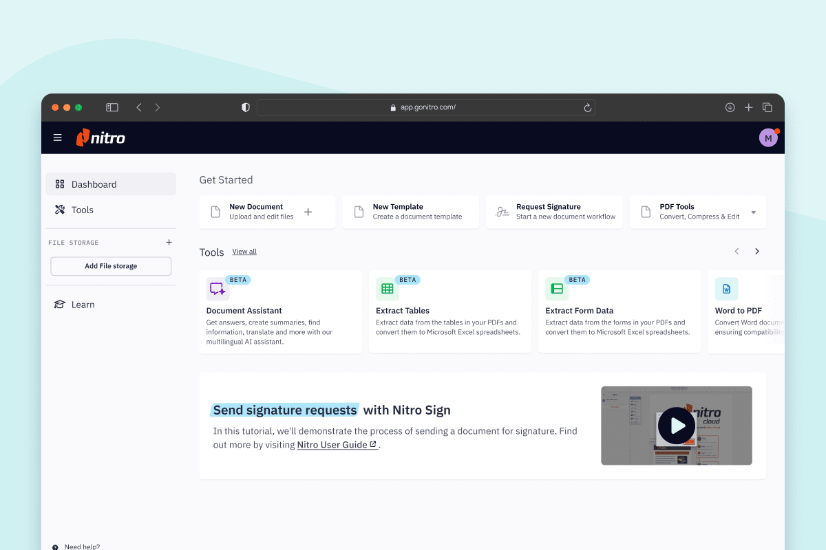 PDF & eSign Software | Smart Document Solutions | Nitro Software